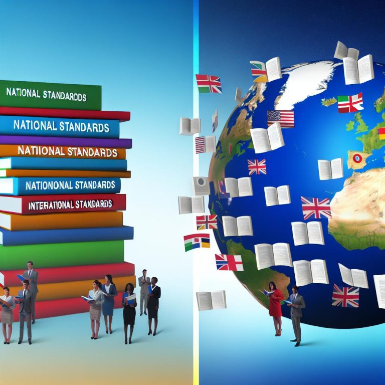 The Differences Between National and International Standards